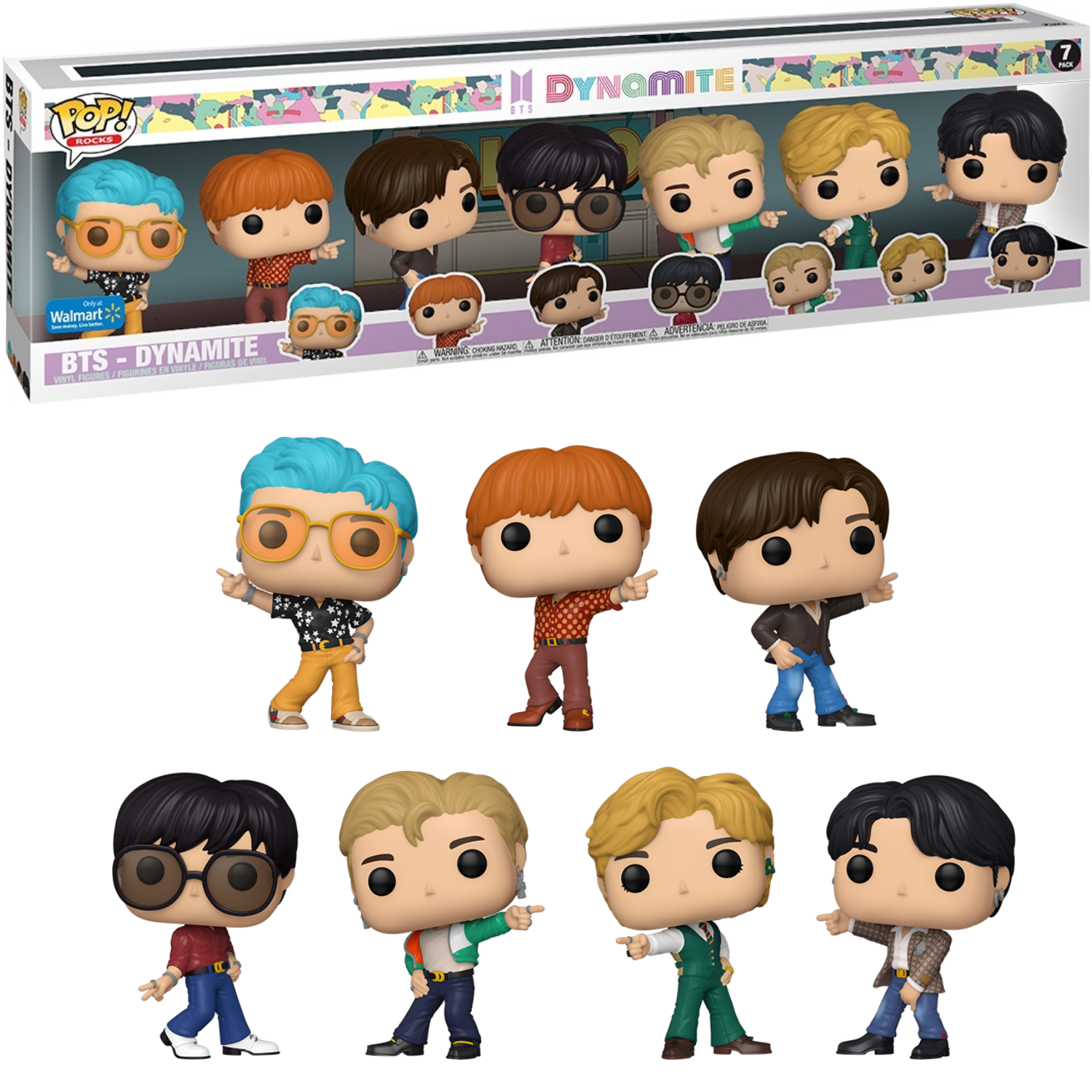 7 PACK BTS DYMANITE – Toys in the Box